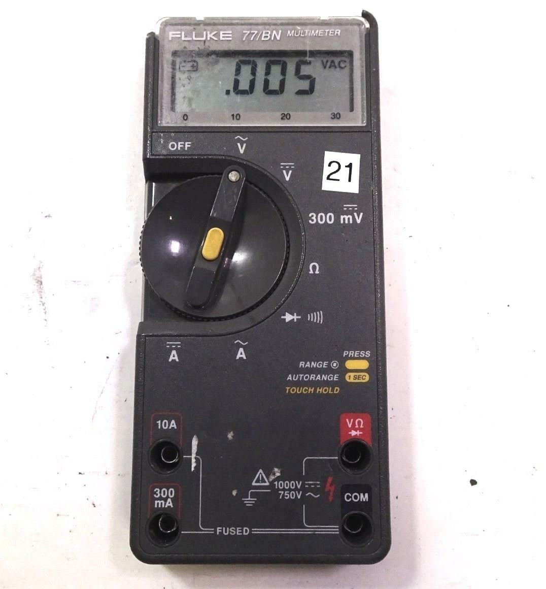 Fluke 77/bn Digital Multimeter 77BN DMM for sale online | eBay