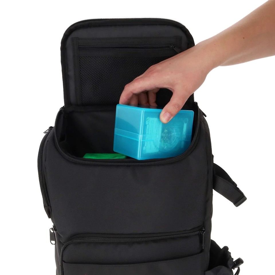 BCW Trading Card Backpack Holds 7–9 Deck Cases or Boxes Playmat Strap ...