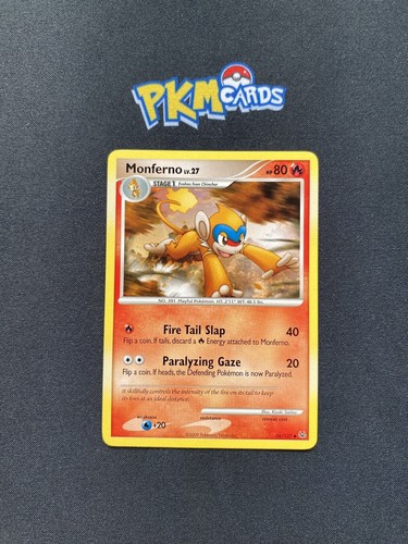 Pokémon TCG Monferno Platinum Base Set 56/127 Regular LP. | eBay