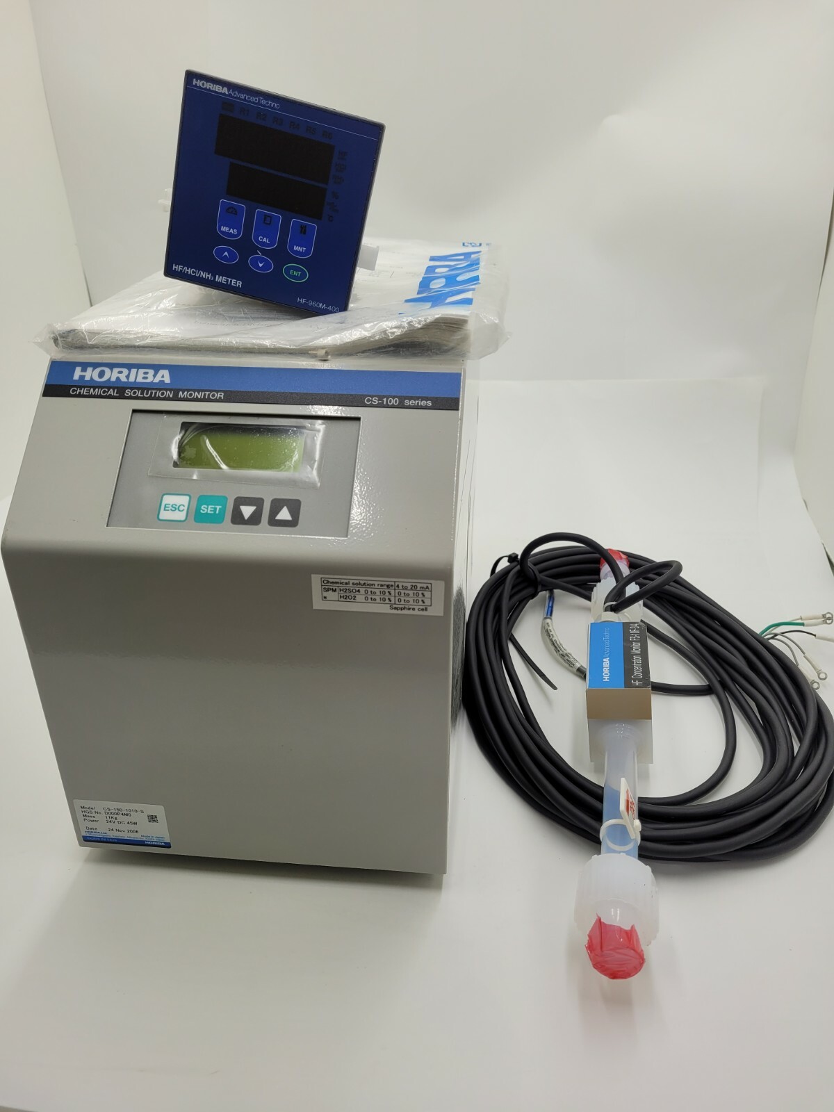 HORIBA CS-100 series CS-150-1010-S / HF-960M-400 / FS-10F-3/4 | eBay