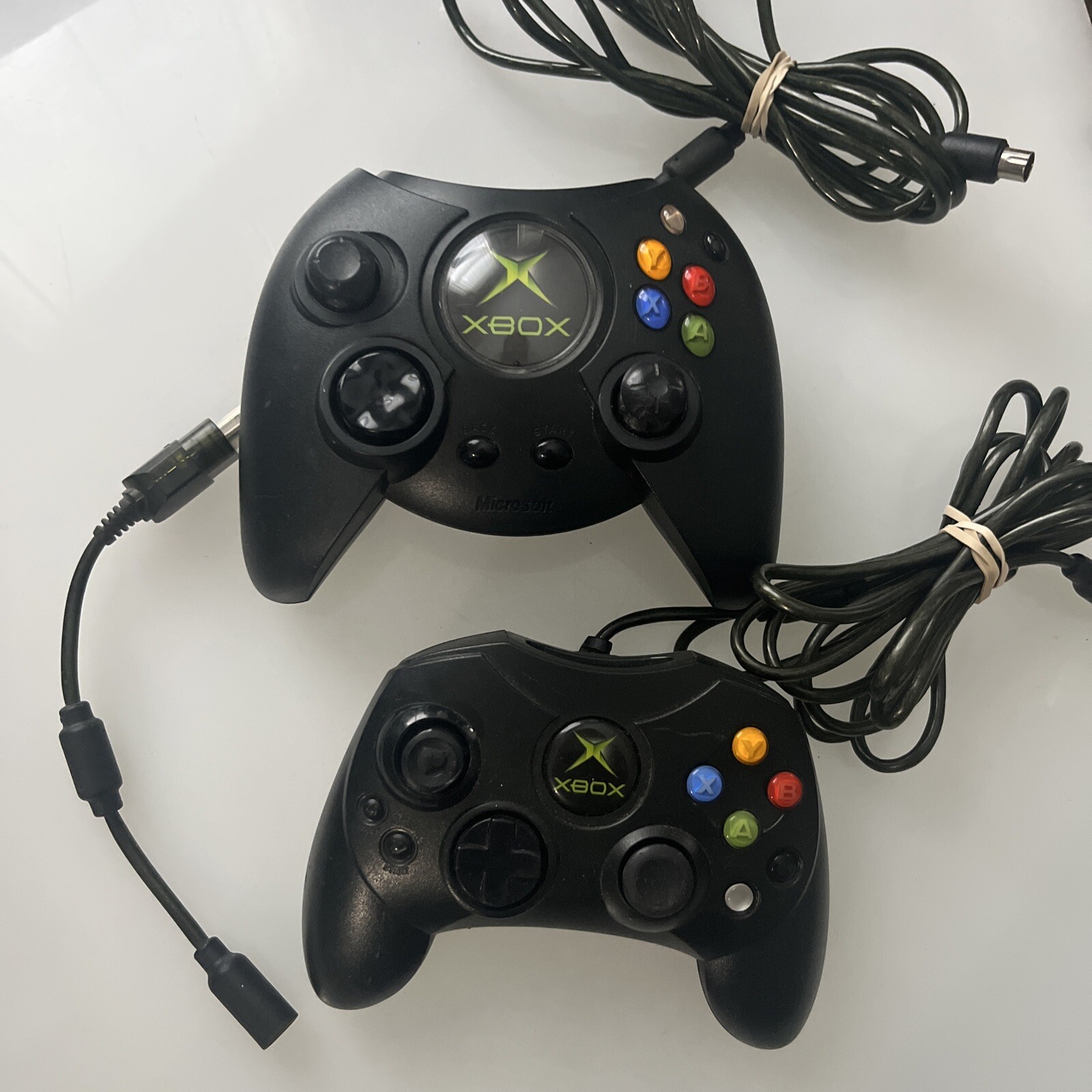 Xbox Duke Controller OEM Microsoft Original W/1 Breakaway Cable, 2 Pack ...