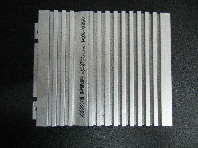Alpine MXE-M350 Amp Small Mono Center Channel Amplifier for sale online ...