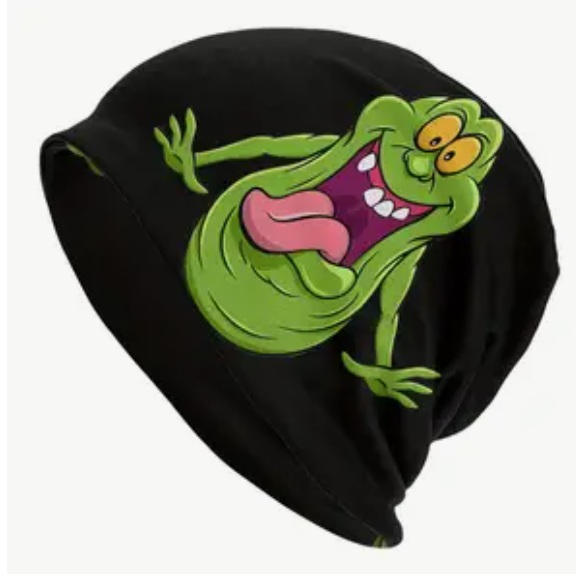 Slimer Ghostbusters Polyester Beanie Print Hat | eBay