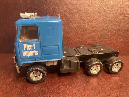 vintage ERTL toy semi truck and trailer | eBay