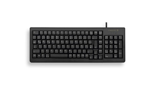CHERRY G84-5200 Compact XS Keyboard with Number Pad - Black British ...