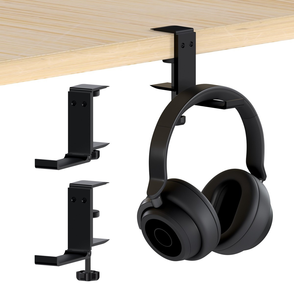 Clamp Table Headphone Holder🍻Headphone Stand for Desk – Foldable ...