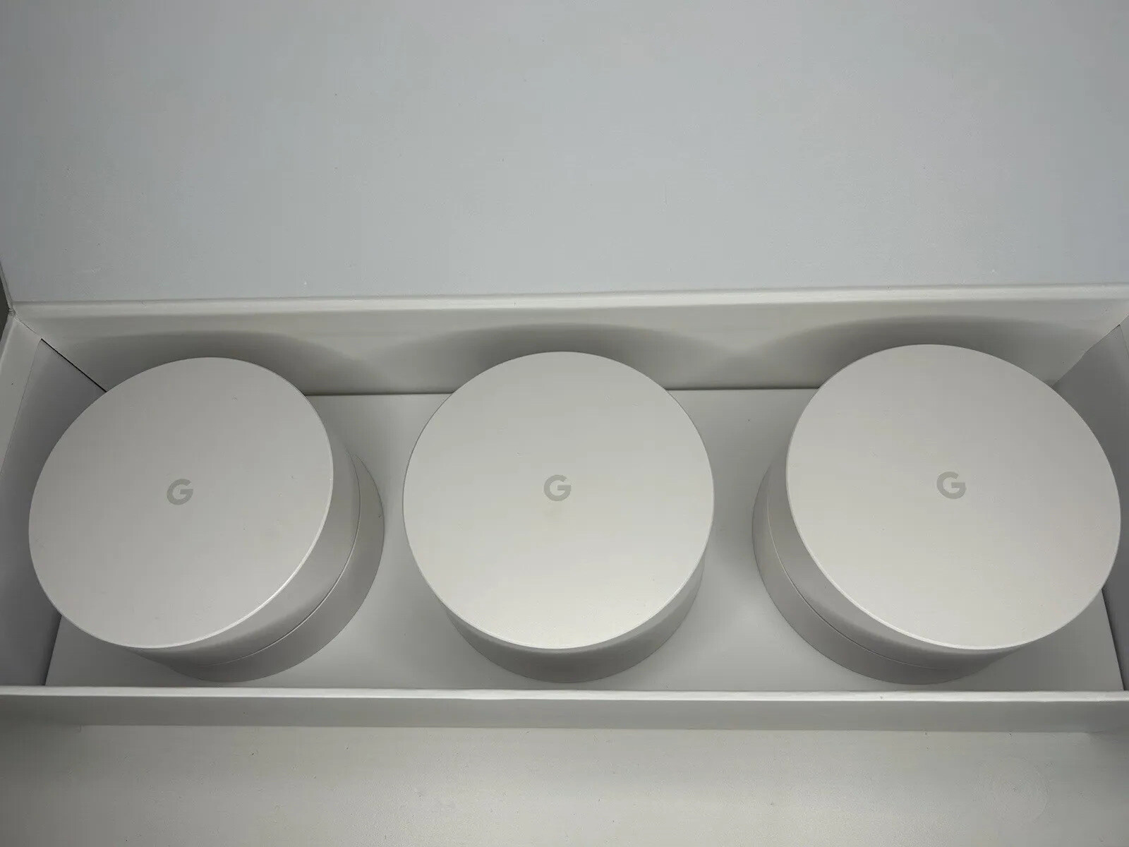 Google Expandable Mesh Wifi Points Router System 3 Pack White AC1200 ...