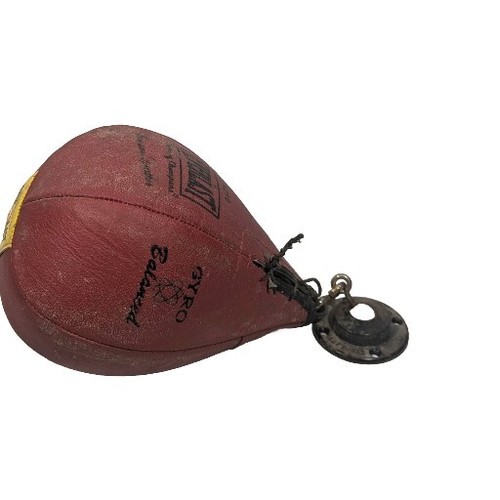 Vintage Everlast 4210 Speed Bag Punching Bag Gyro Balanced Leather | eBay