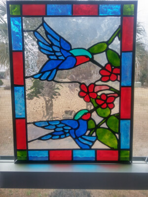 Stained Glass Windows - Painted Glass Window