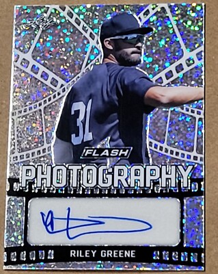 2021 Leaf Flash Riley Greene Flash Photography Autograph #FP-RG1 | eBay