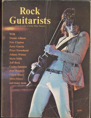 1974 Rock Guitarists Compilation Book from the pages of Guitar Player ...