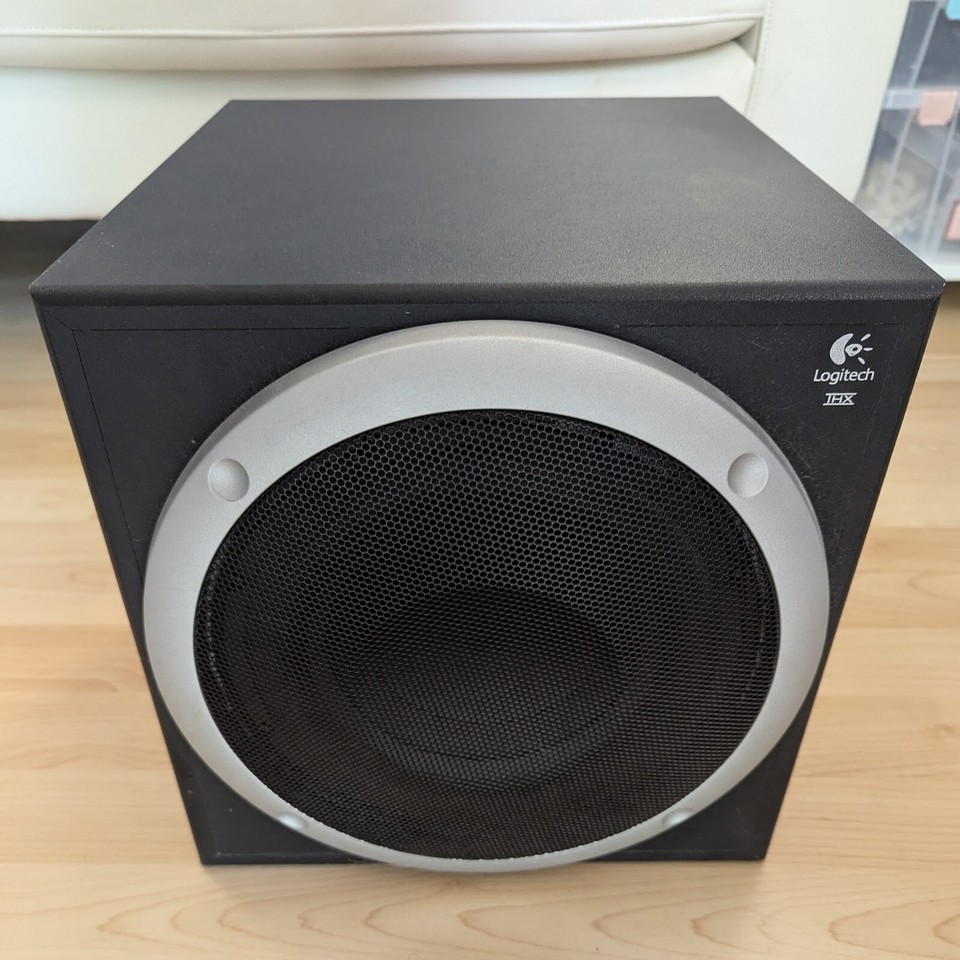 NICE! LOGITECH Z-560 THX 400 WATTS 4.1 SPEAKER SYSTEM - COMPLETE - 100% ...
