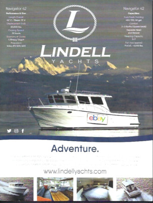 LINDELL YACHTS ADVENTURE IN A NAVIGATOR 42 SLEEPS 5 TO 7 2018 AD | eBay
