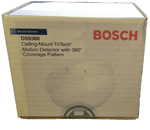 Bosch DS9360 TriTech Ceiling Mount Motion Detector 360 Coverage Pattern ...