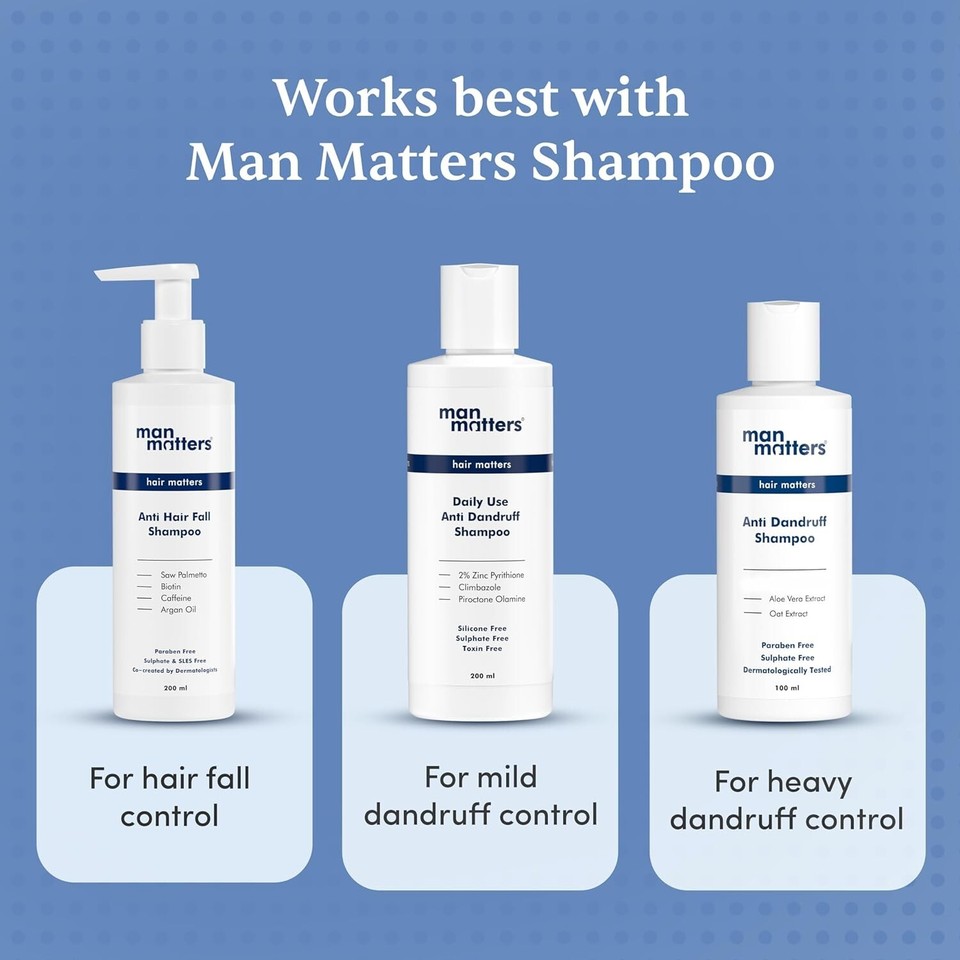 Man Matters Nourish Hair Conditioner For Men Deep Nourishment (90ml) | eBay