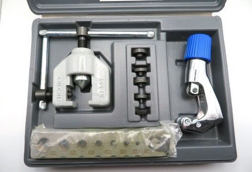 RIDGID #24797 - 345 Flare Tool Kit w/Case Made in USA + Imperial Tubing ...