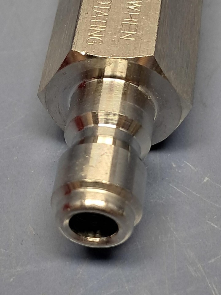 Comet 8402.0334.00 High Pressure Inline Filter 5000 PSI 1/4" QC Plug x ...