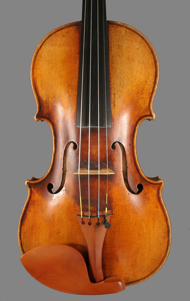 A fine French violin by Francois Caussin, c. 1860, Santo Serafin ...