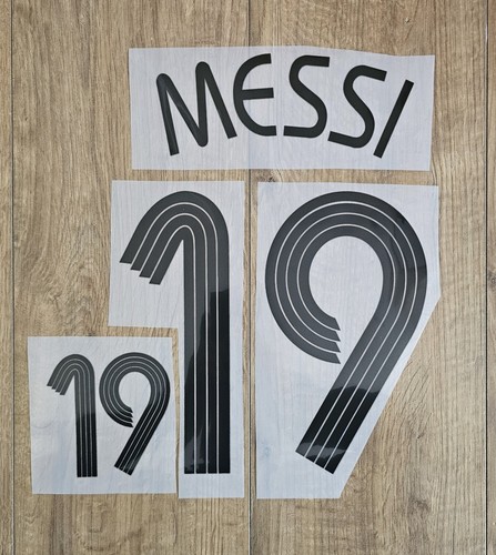 MESSI #19 Print World Cup Germany 2006 Argentina Heat Transfer Patch ...