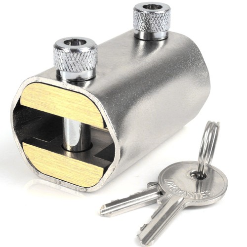 HEAVY DUTY CHAIN LINK LOCK Motor Bike Cycle Bicycle Fence Gate Steel ...