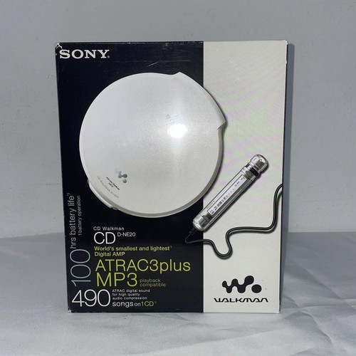 Sony D-Ne20 Cd Walkman Portable Music Player High-Quality Collectible ...