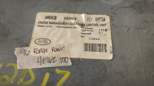 AMR5688 ecm ecu computer 1996 Range Rover Land Rover | eBay