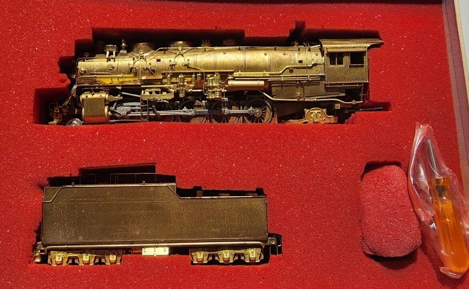 Key Imports HO 2-10-2 Steam Locomotive Santa Fe "3800" | eBay