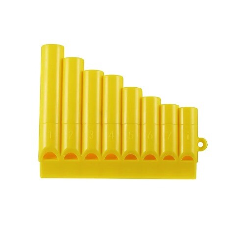 2024 Woodwind Pan Flute 8 Tube Plastic Row Flute Flauta Panpipe ...