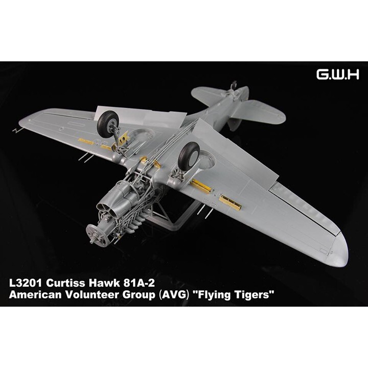 Great Wall hobby #L3201 1/32 P-40B Curtiss Hawk 81-A2 AVG Flying Tiger ...