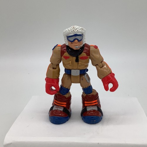 Fisher Price Rescue Heroes Wind Chill Hero in Snow Suit 2000 | eBay