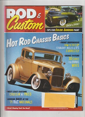 ROD & CUSTOM Magazine HOT ROD CHASSIS BASICS October 2007 | eBay