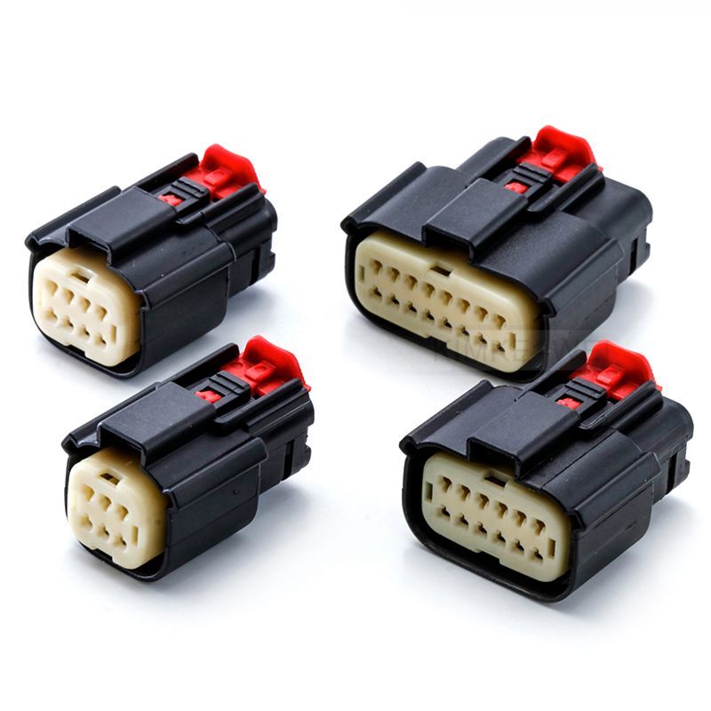2 Pin to 20 Pin Molex MX150 Motorcycle Automotive Male Female Connector ...