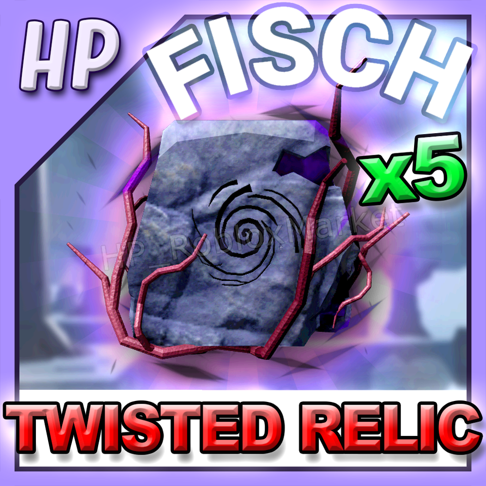 FISCH - TWISTED Relic 1-100 [⚡FASTEST DELIVERY⚡] fish/cs/coins/exalted ...