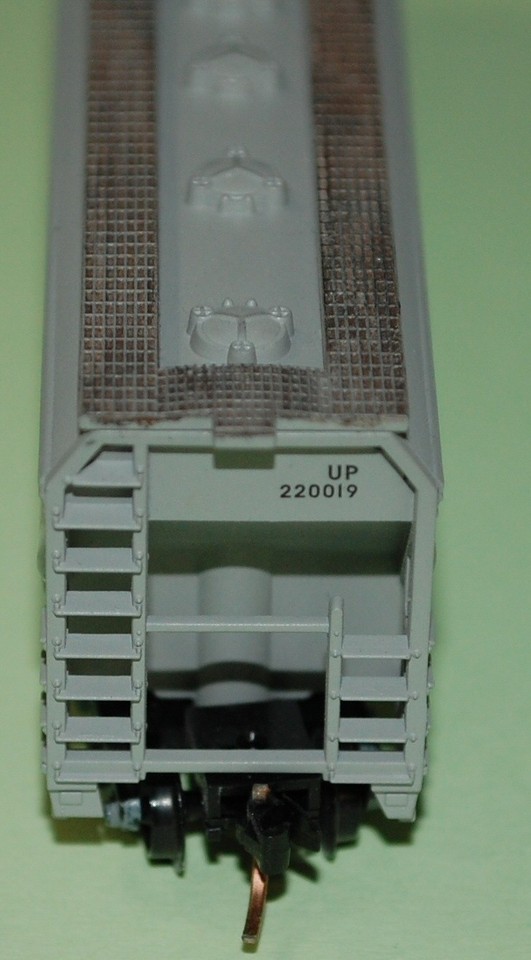 Atlas N scale UP-Union Pacific4 Bay covered Hopper--no box | eBay