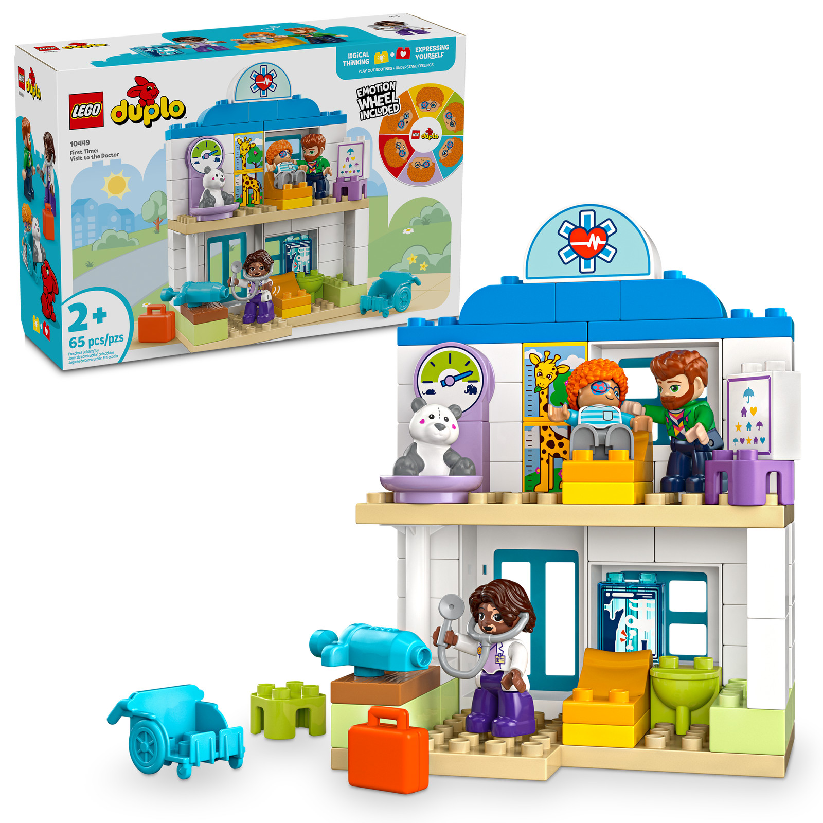 LEGO DUPLO: First Time: Visit with the Doctor (10449) for sale online ...