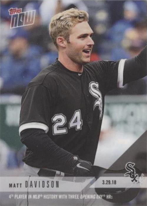 2018 Topps Now - Matt Davidson #7 /606 for sale online | eBay