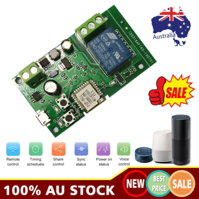 eWeLink DC5V 12V 24V 32V Wifi Switch Wireless Relay Module Smart Home ...