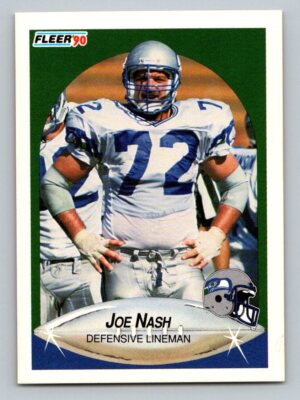 1990 Fleer #271 Joe Nash Seattle Seahawks Football Card | eBay