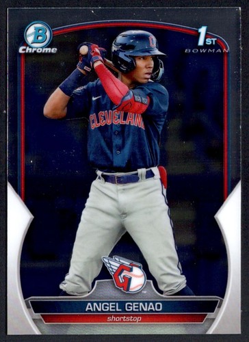 Angel Genao 2023 Bowman Chrome Prospects Rookie 1st Card RC #BCP-140 ...