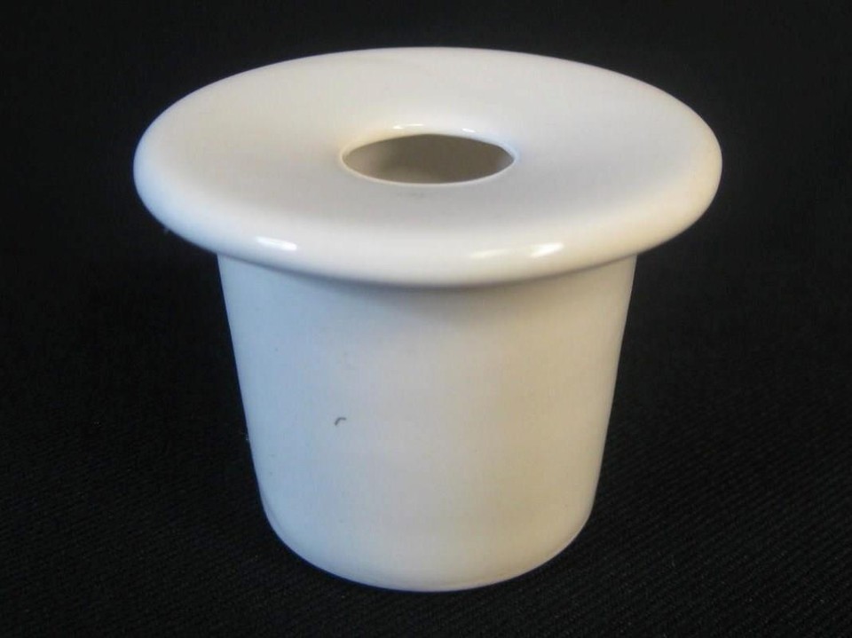 WHITE SCHOOL DESK INKWELL ceramic ink pot insert "chose 4 sizes 4 ...