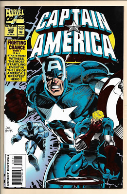 Captain America #425 NM+ (1994) 1st Super Patriot! Signed by Dave Hower ...