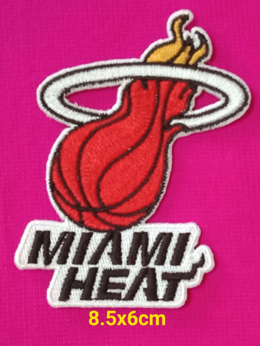 NBA Miami Heat Logo Patch sport Embroidery , Iron , Sewing on Fabric | eBay