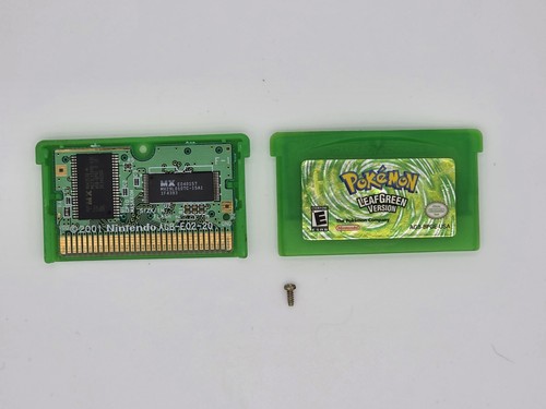 Pokemon LeafGreen Version (Nintendo Gameboy Advance, 2004) GBA ...