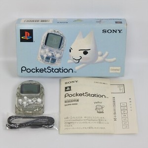 Playstation Official POCKET STATION Console B03262777 Crystal SCPH-4000 ...
