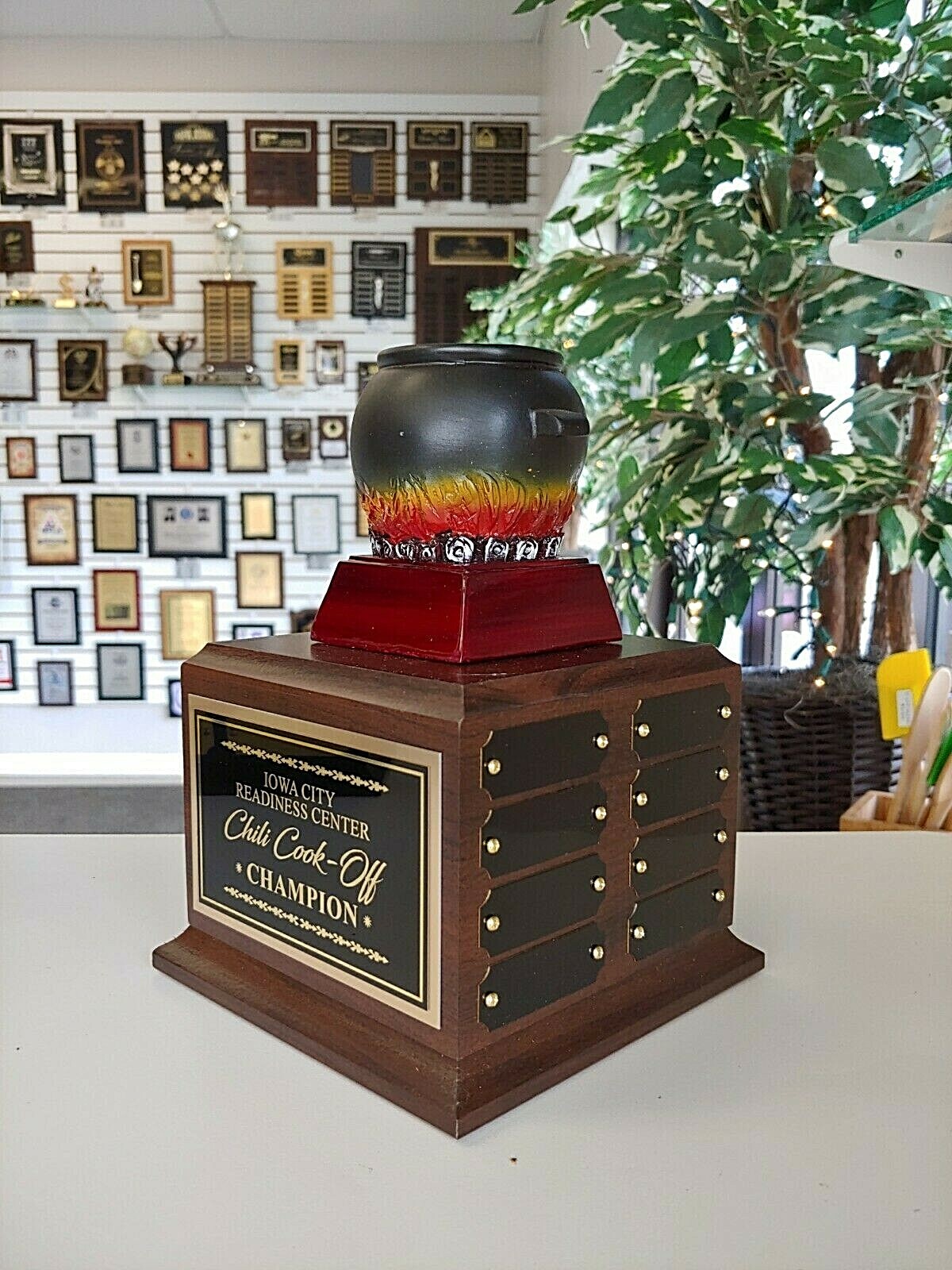 CHILI COOK-OFF PERPETUAL AWARD TROPHY COOK OFF CONTEST # | eBay