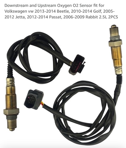 Downstream and Upstream Oxygen 02 Sensor vw Beetle Golf Jetta Passat ...