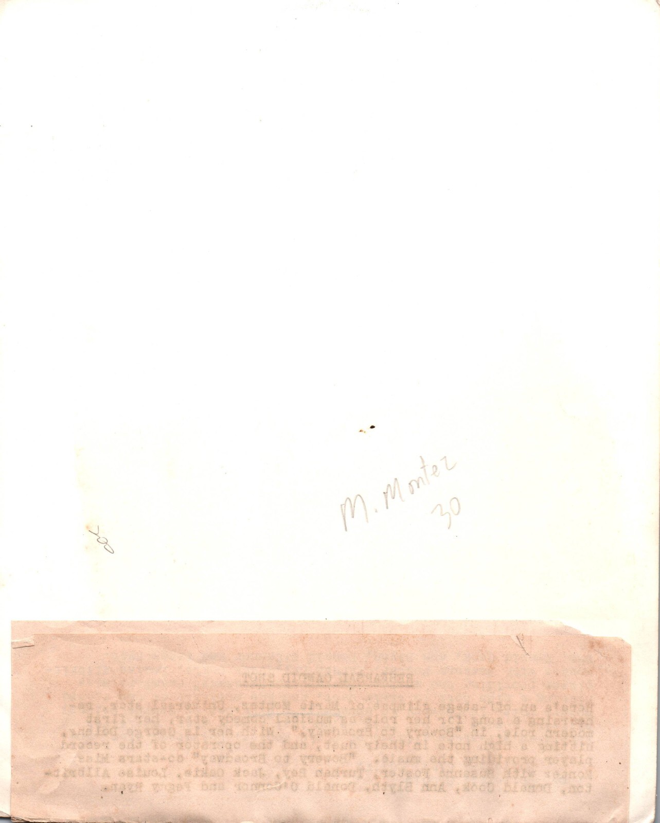 HOLLYWOOD BEAUTY MARIA MONTEZ CHEESECAKE PORTRAIT 1944 ORIGINAL Photo ...