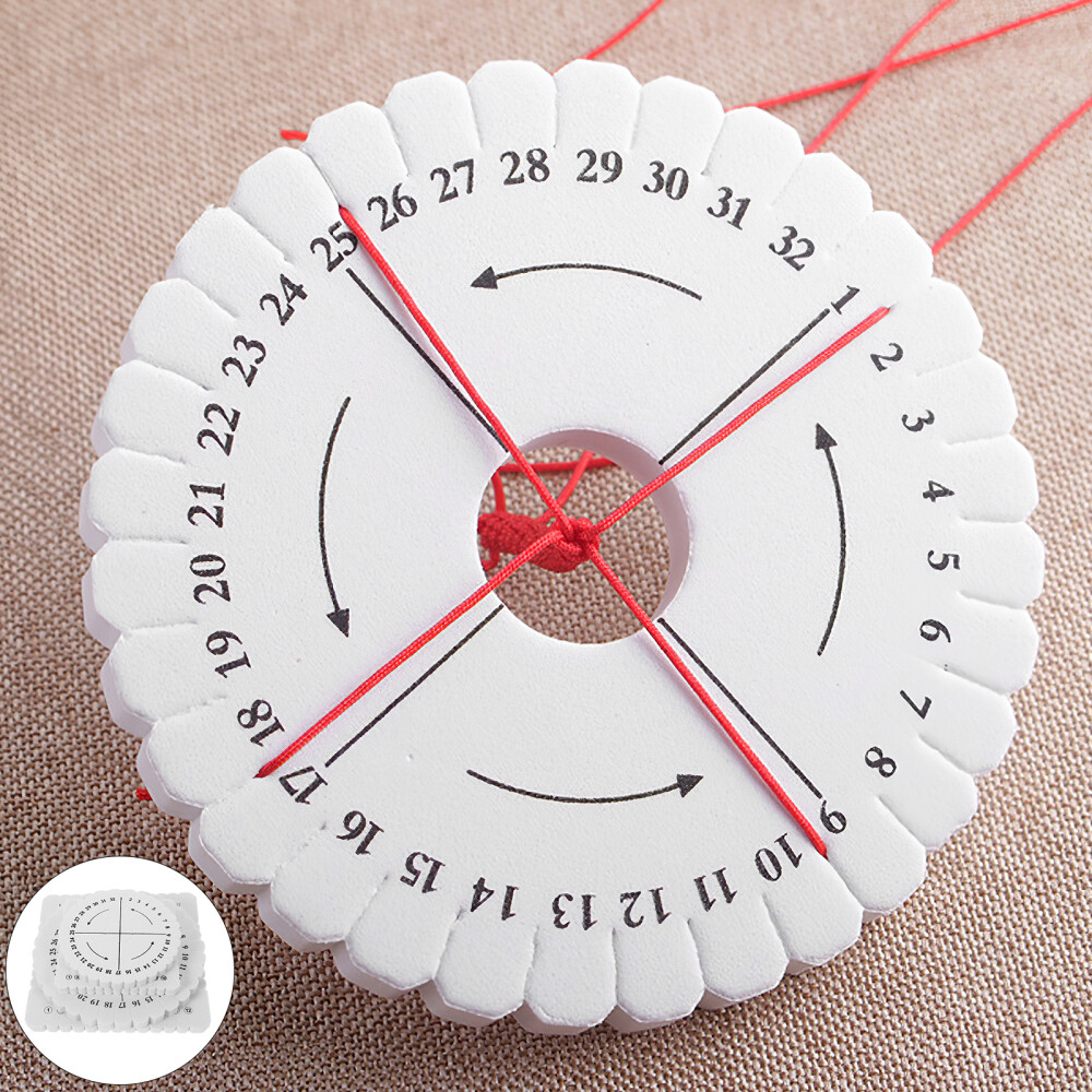 20 Pcs Bracelet Braided Weaving Board Beading Loom Cord Disc Jade ...