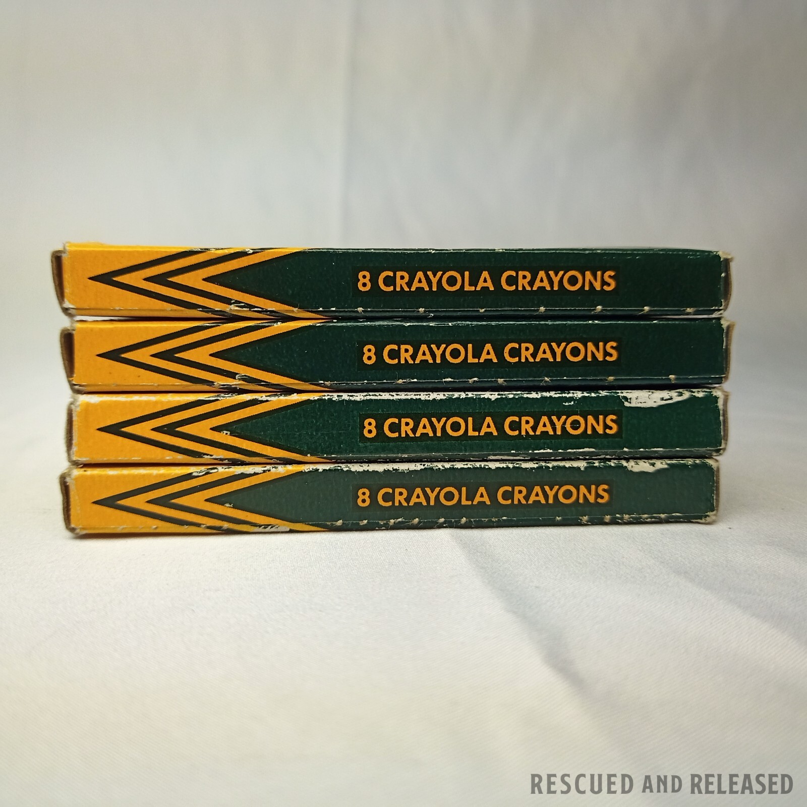 Vintage 4x 1985 Crayola Creations 8 Crayon Packages Binney Smith Ebay