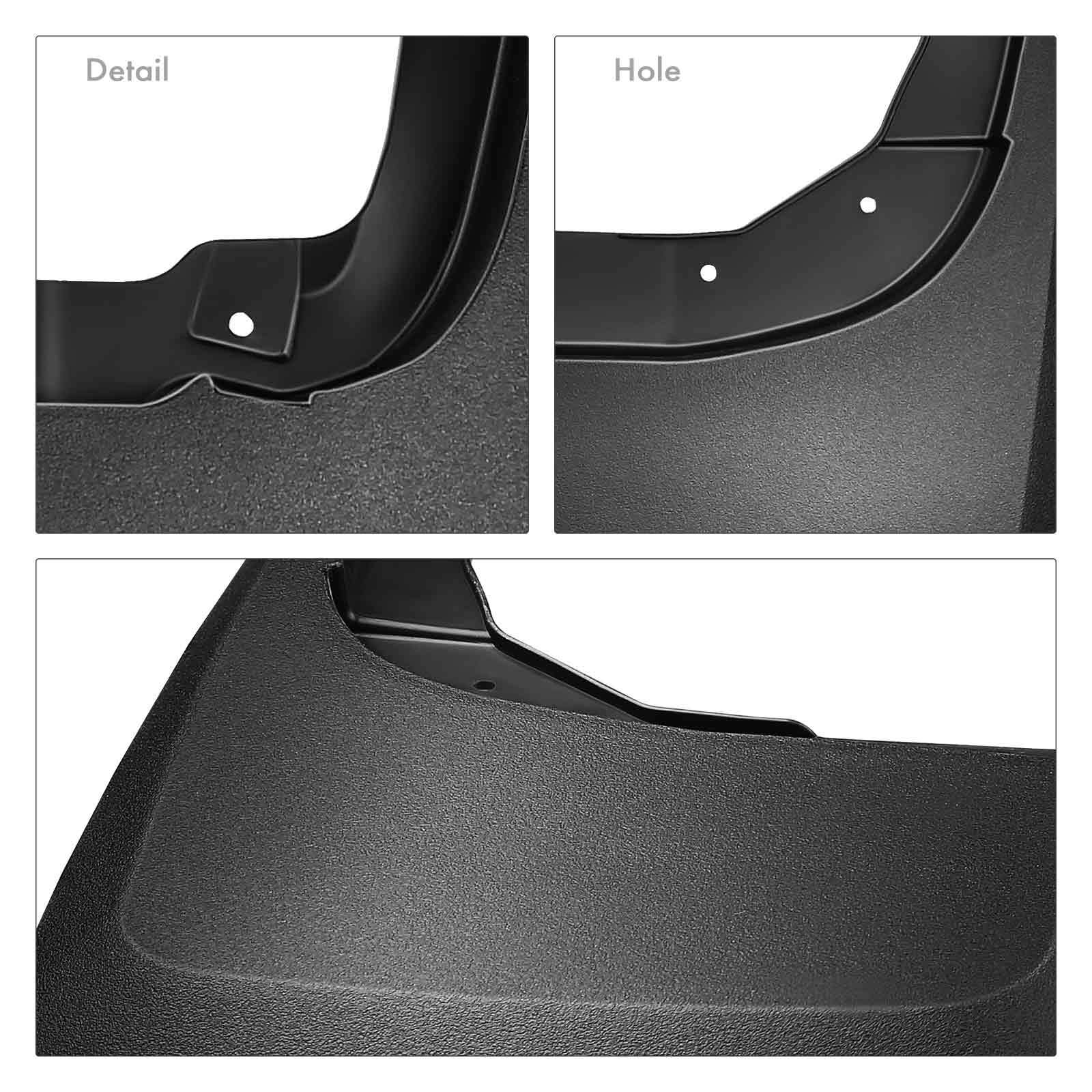 4x Mud Flaps Splash Guards for Chevrolet Chevy Silverado 1500 2022-2024 ...